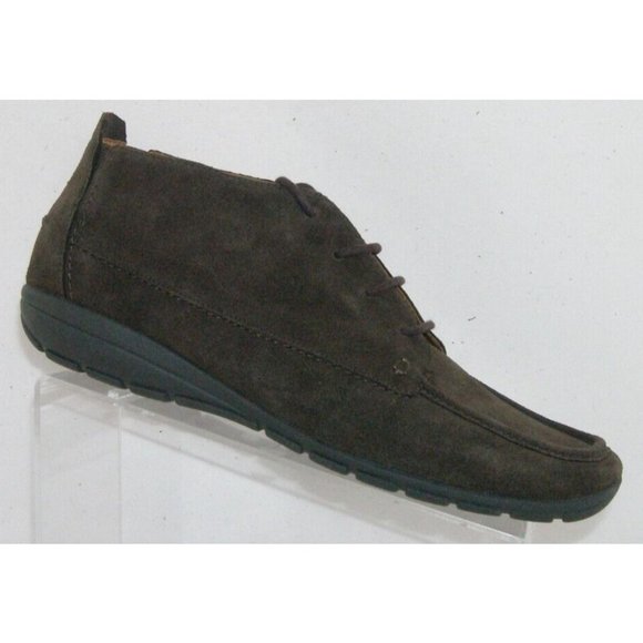 Easy Spirit | Shoes | Easy Spirit Adagio Brown Suede Lace Up Square Toe ...
